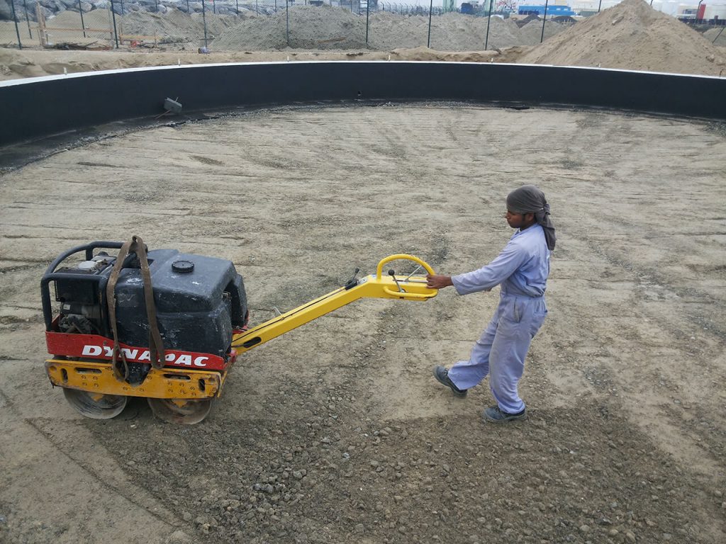 Storage Tank Foundation Construction – Al Bahr Al Arabi Group